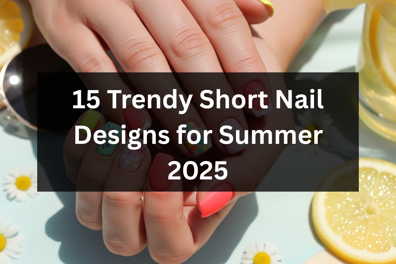 15 Trendy Short Nail Designs for Summer 2025